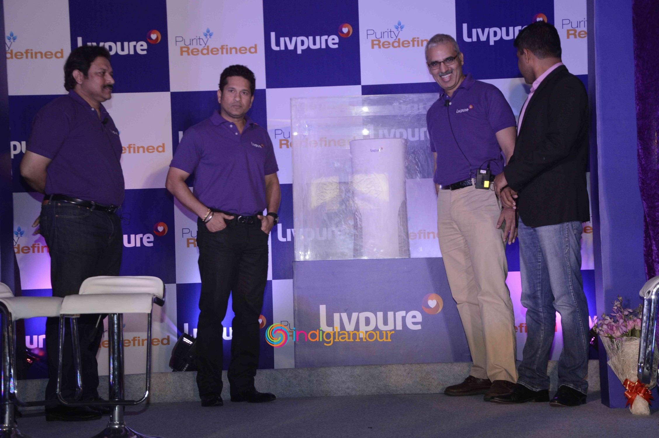 Sachin Tendulkar Launches Livpure Water Purifier HD photos,stills ...