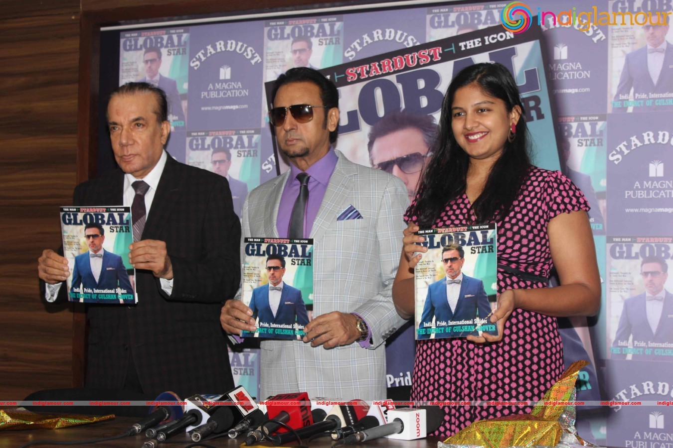 Gulshan Grover Unveils Latest Cover Of Stardust Magazine photos - #395992